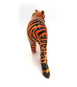 Wooden Tiger hand crafted byArtisan from AfriArtisan